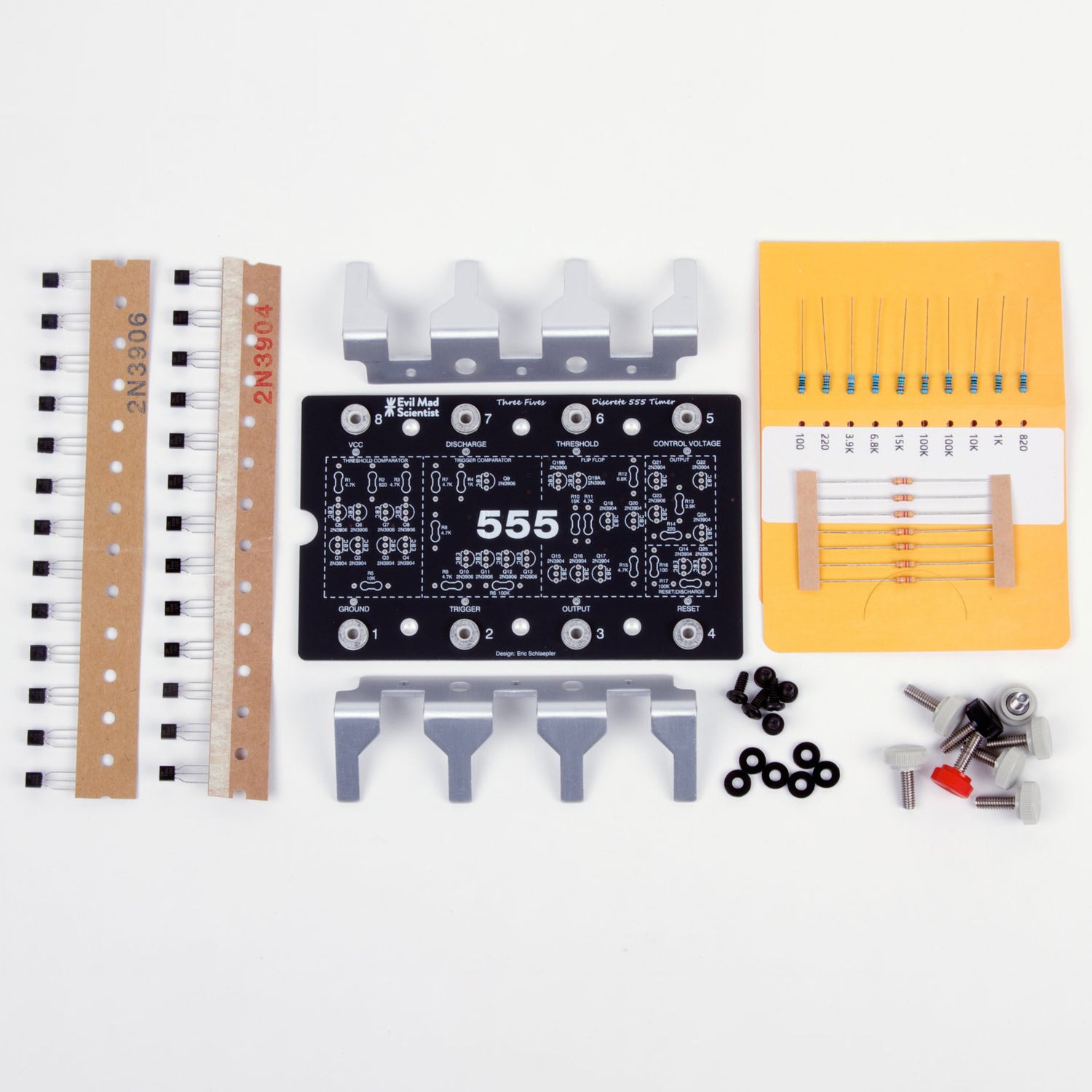 The Three Fives Kit: A Discrete 555 Timer