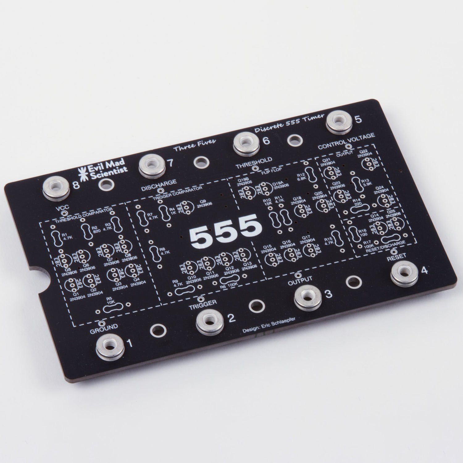 The Three Fives Kit: A Discrete 555 Timer