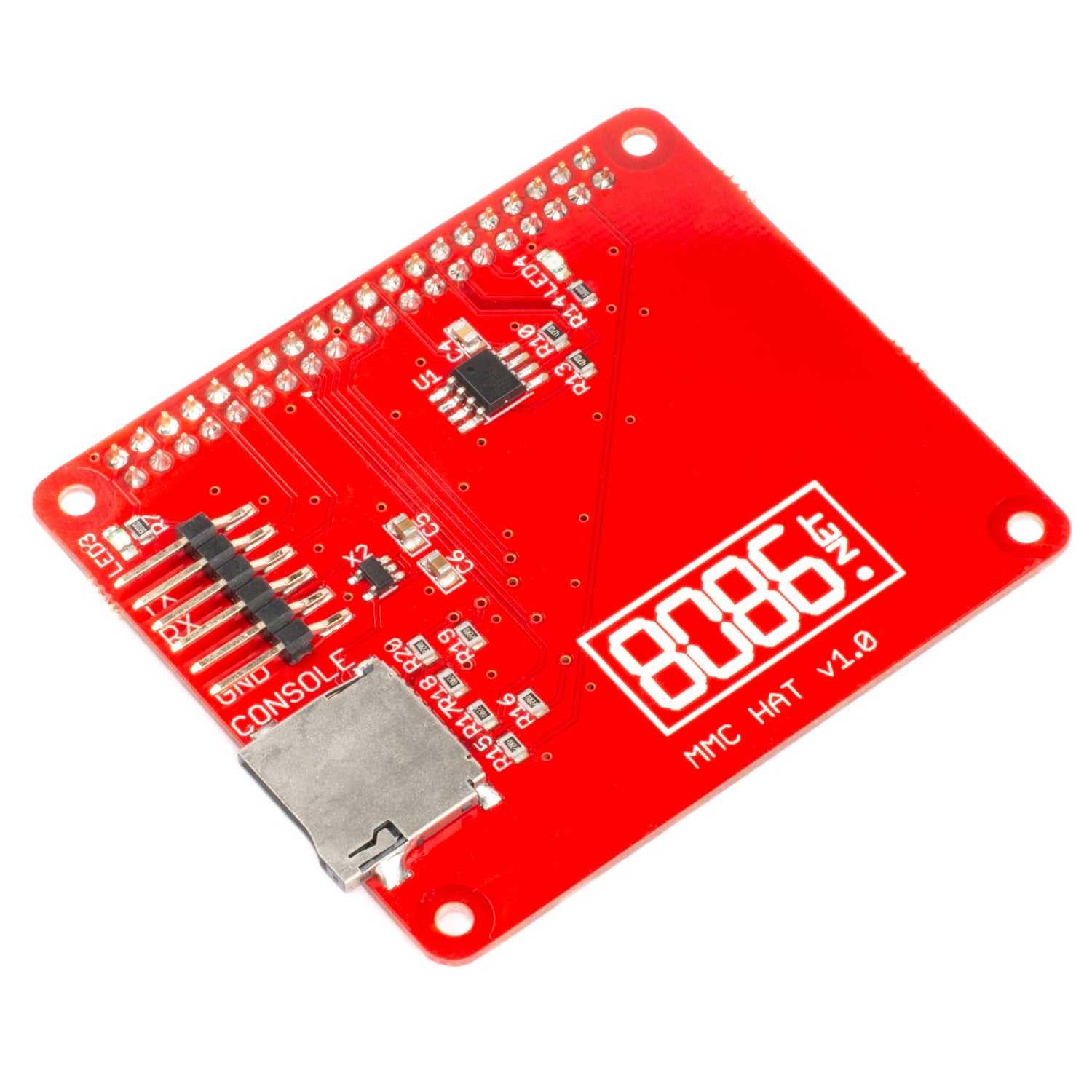MMC (micro SD) HAT for Raspberry Pi