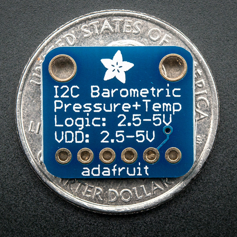 MPL115A2 - I2C Barometric Pressure/Temperature Sensor