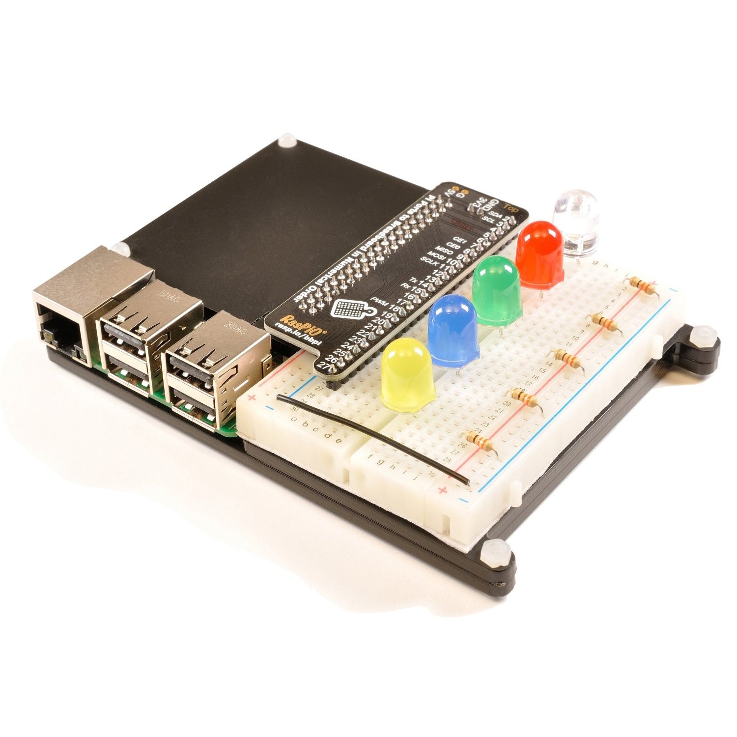 Breadboard Pi Bridge - Pi Ports to Breadboard in Numerical Order
