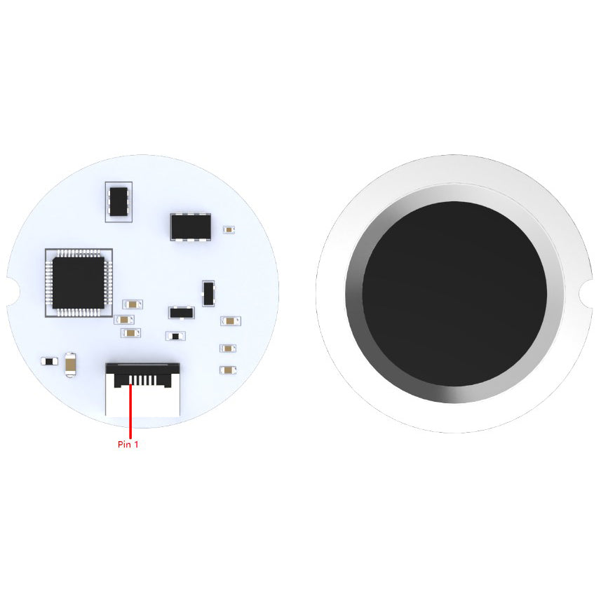 Uart Capacitive Fingerprint Sensor Fpc Connector