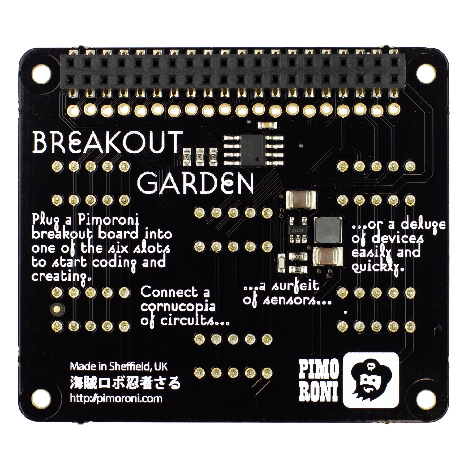 Breakout Garden for Raspberry Pi (I2C)