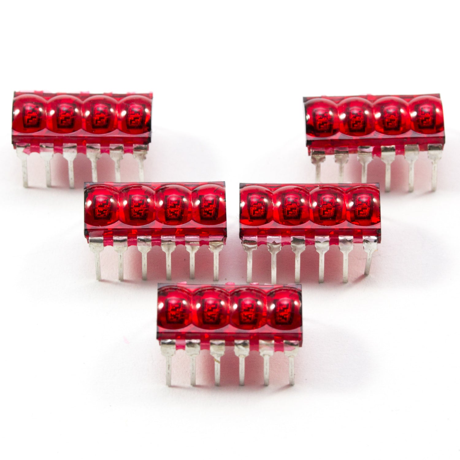 Vintage Bubble 4-digit LED Display (QDSP6064)