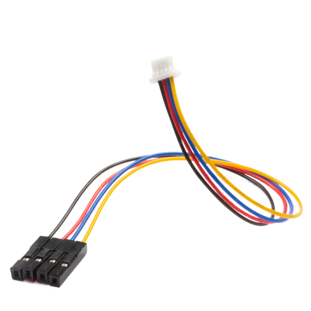 4 Pin JST-SH Cable (Qwiic, STEMMA QT, Qw/ST) - JST-SH to DuPont Sockets