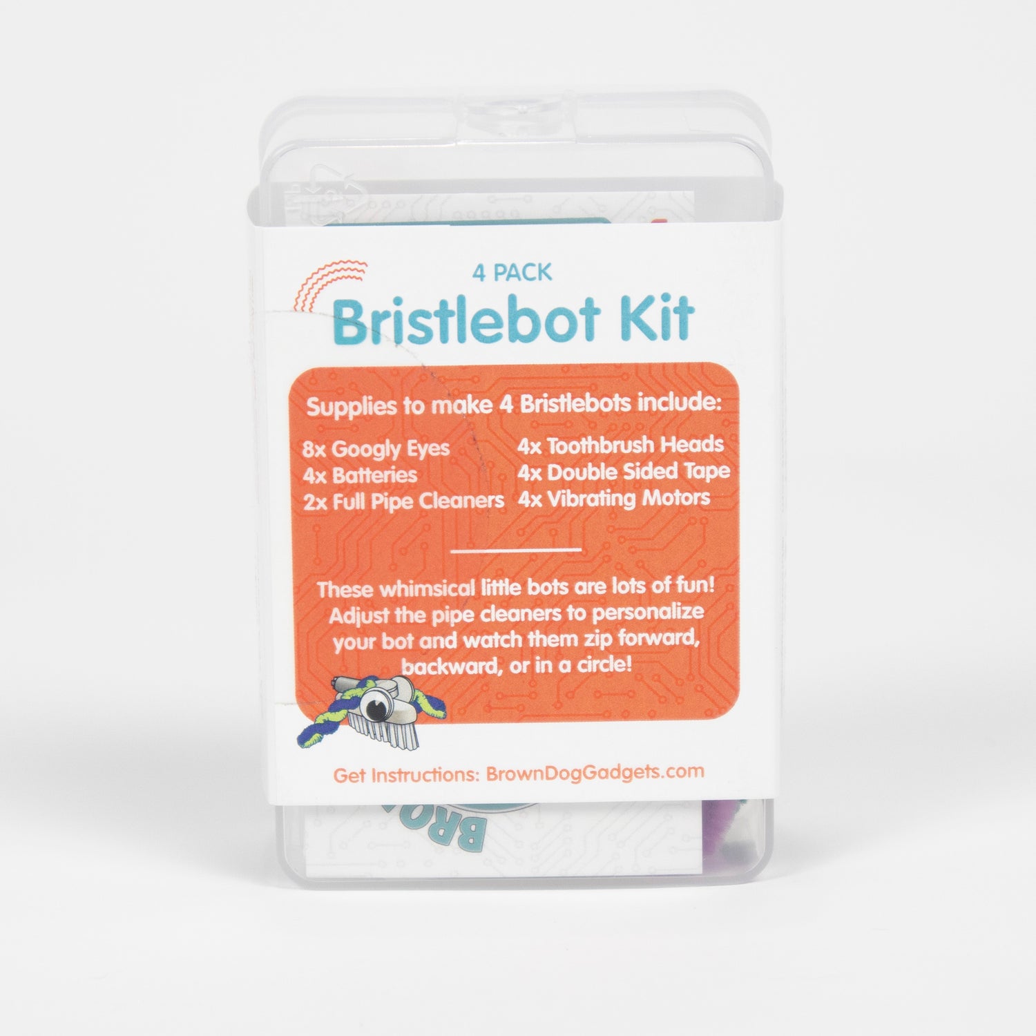 Bristlebot - 4 pack
