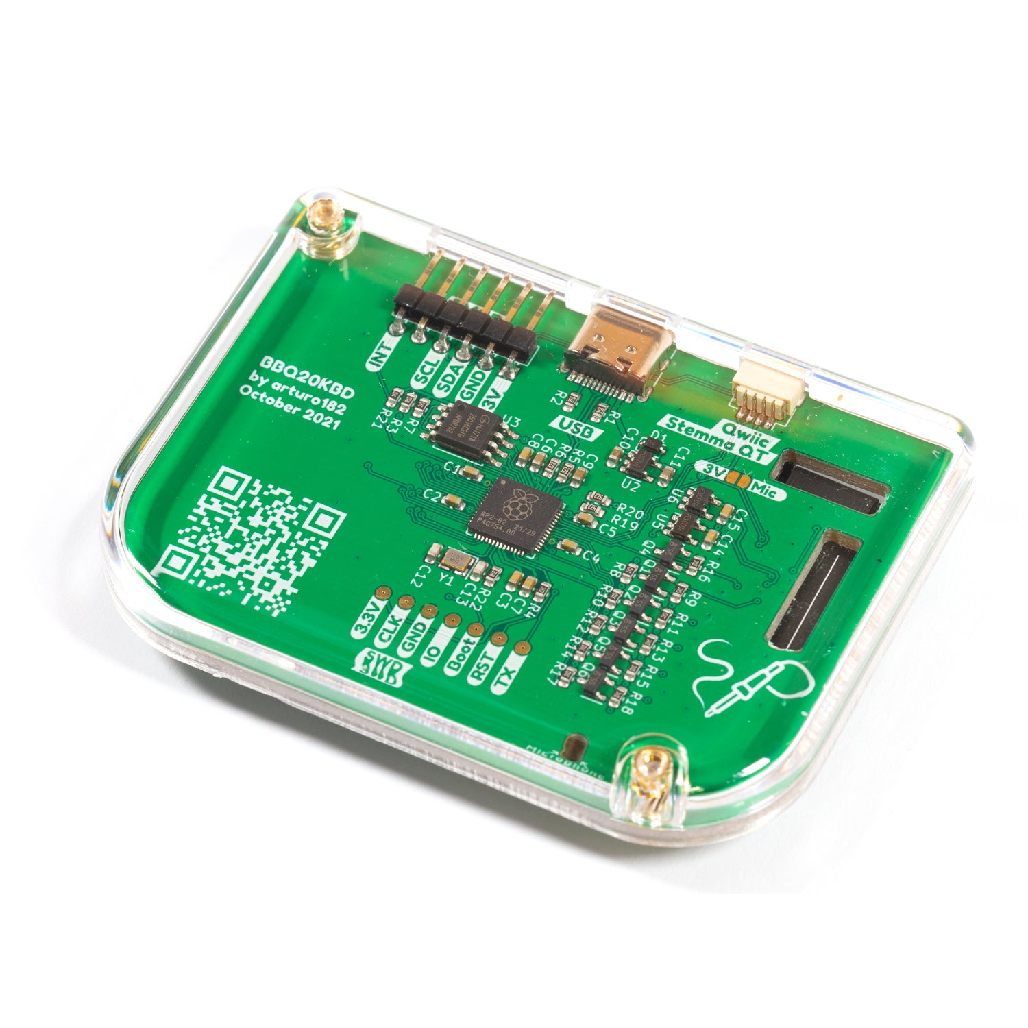 BB Q20 Keyboard with trackpad, USB/I2C/PMOD