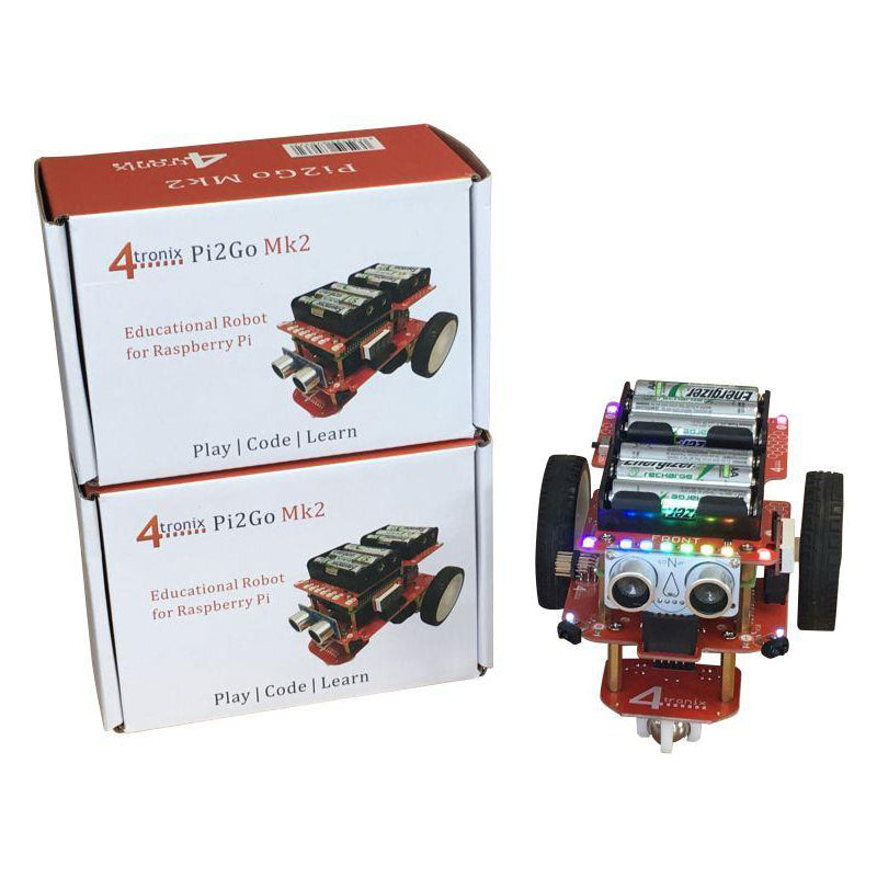 Pi2go Mk2 Robot For Raspberry Pi 