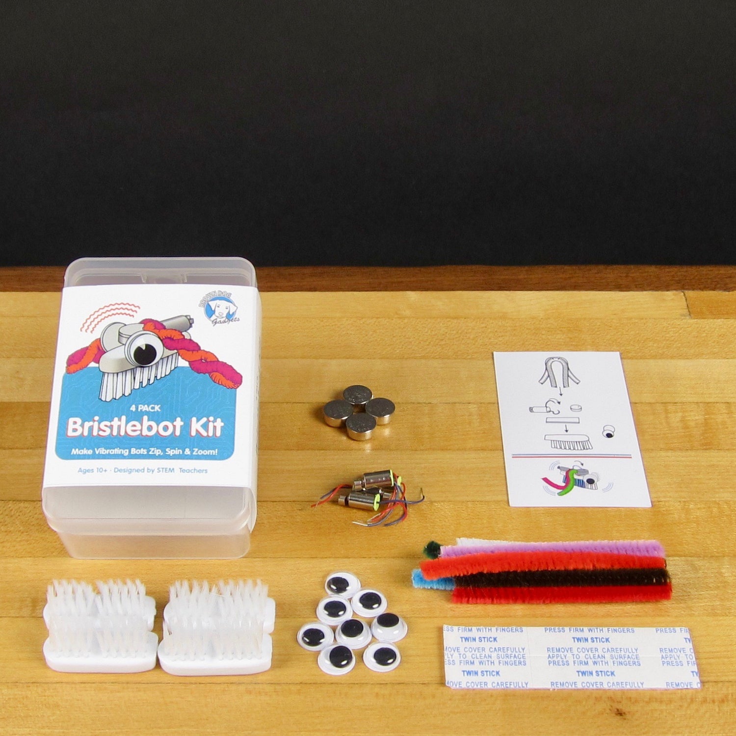 Bristlebot - 4 pack