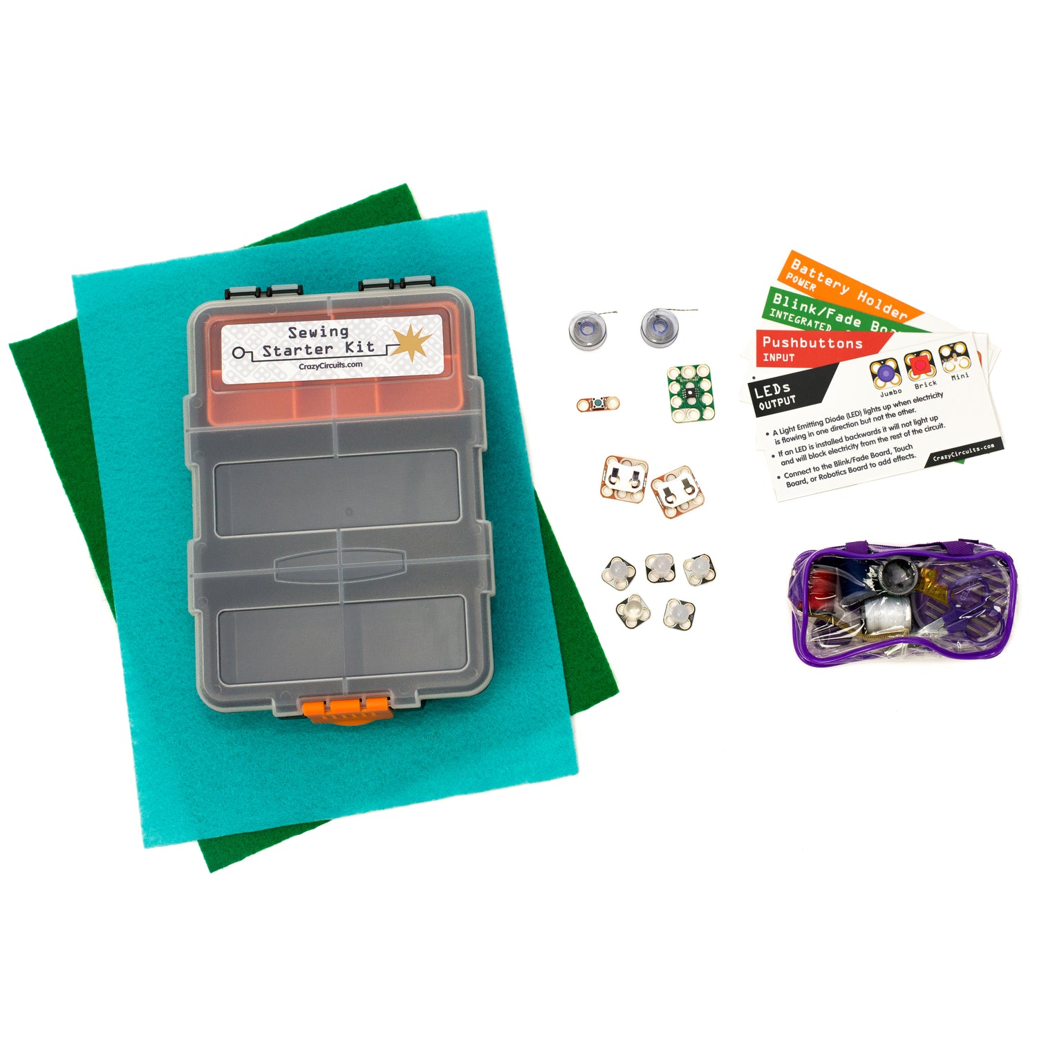 Crazy Circuits Sewing Starter Kit