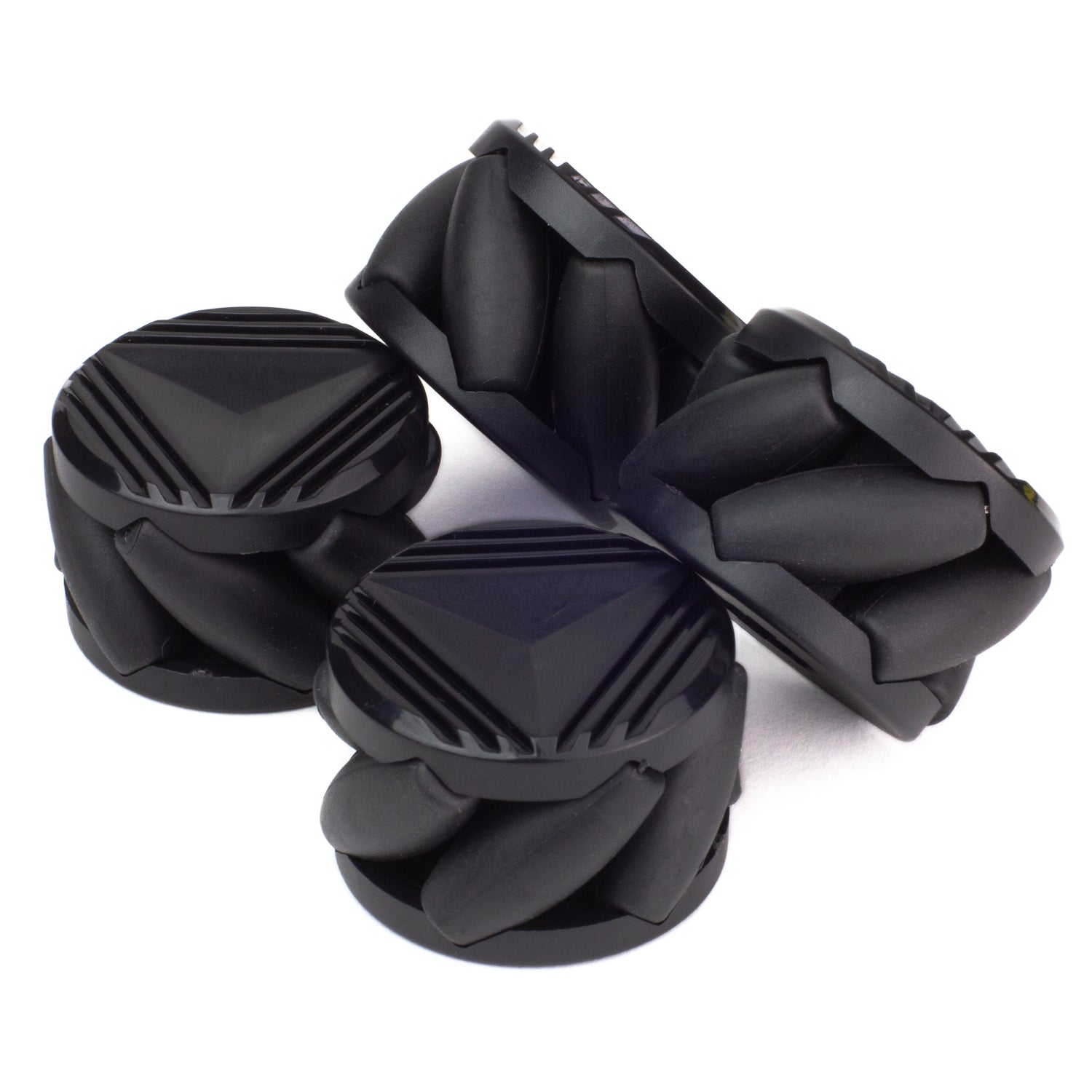 Mecanum Wheels (pack of 4) - Black