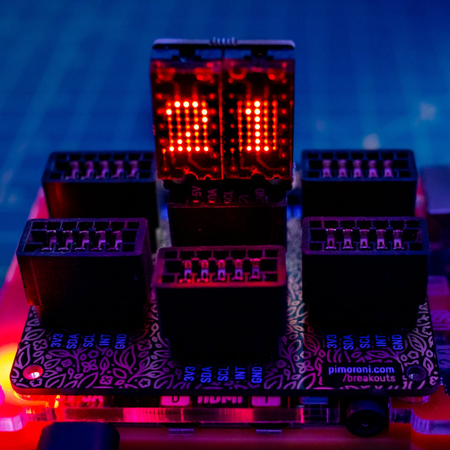 LED Dot Matrix Breakout - Red