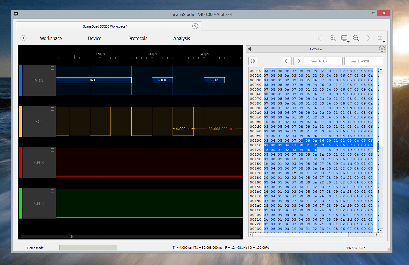ScanaQuad Logic Analyzer & Pattern Generators