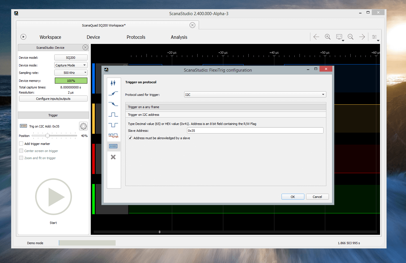Scanaquad Logic Analyzer And Pattern Generators Sq50