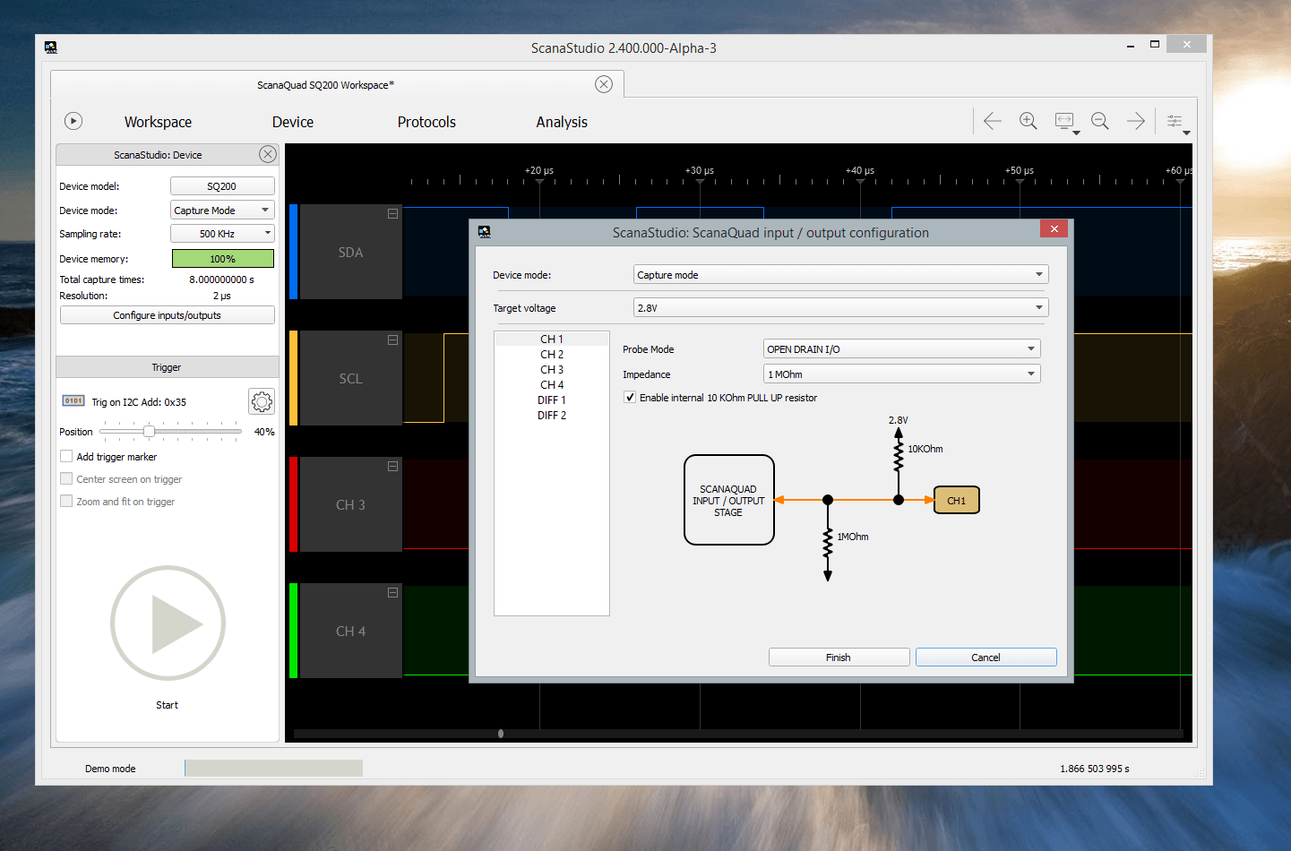 Scanaquad Logic Analyzer And Pattern Generators Sq50