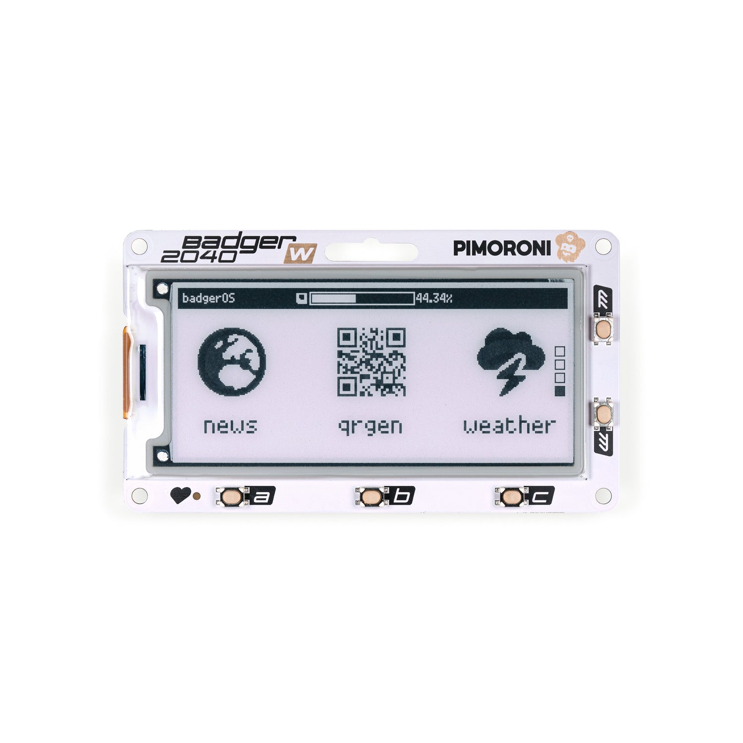 Badger 2040 W (Pico W Aboard)