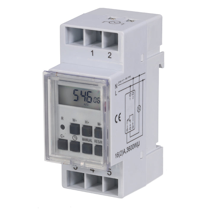 DIN rail Digital Timer