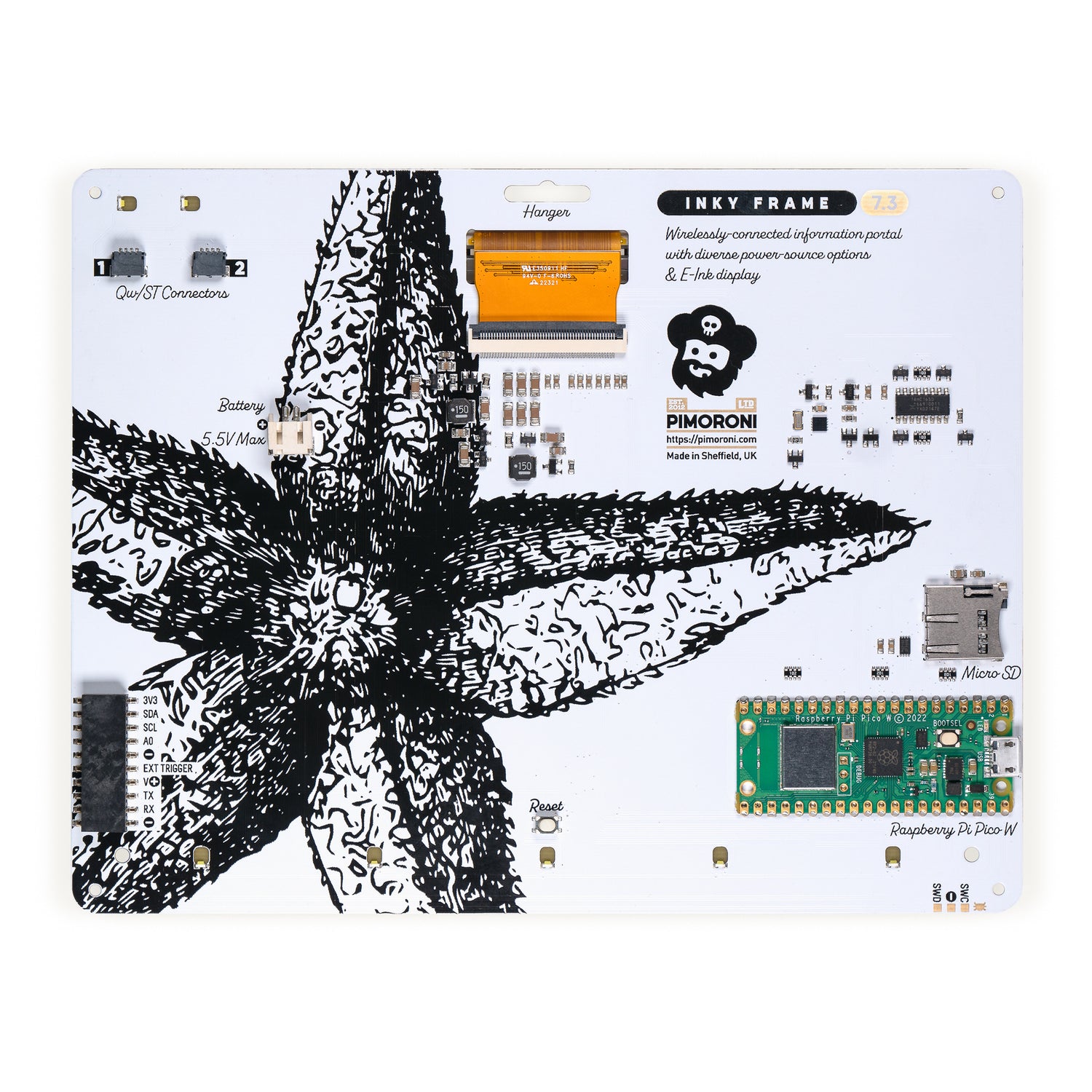 Inky Frame 7.3" (Pico W Aboard)