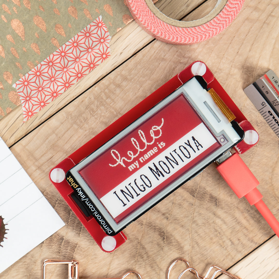 Inky pHAT (ePaper/E Ink®/EPD)