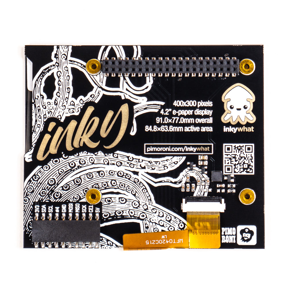 Inky wHAT (Four Colour ePaper/E Ink®/EPD)