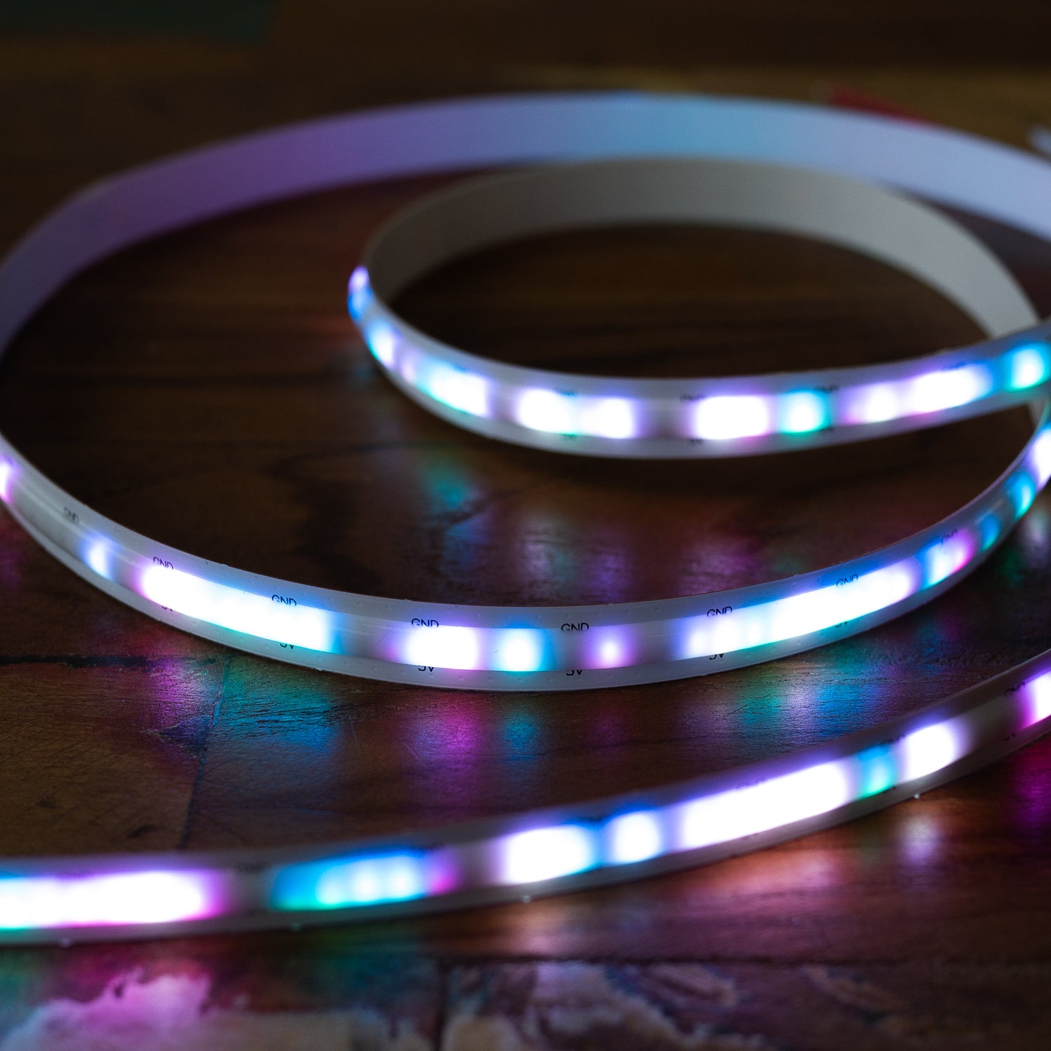 Ultra-dense RGB Micro LED Strip (aka NeoPixel, WS2812, SK6812) - 1m