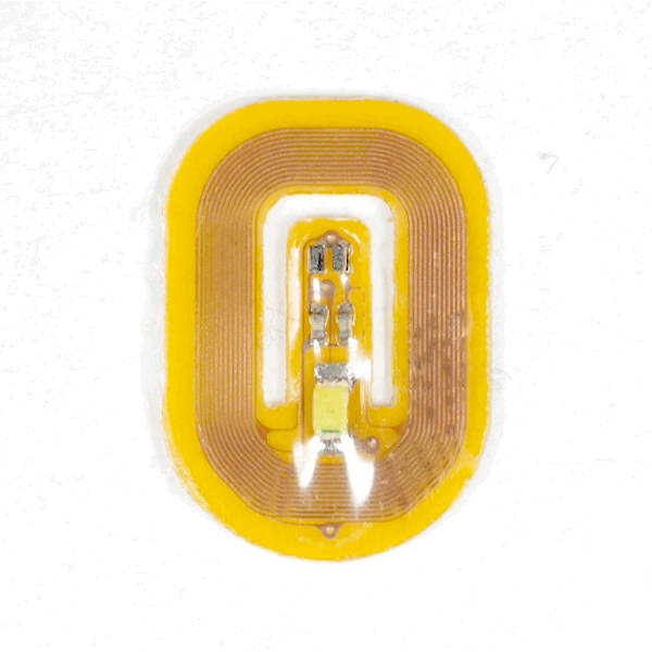 NFC LED nail stickers (pack of 5) - White