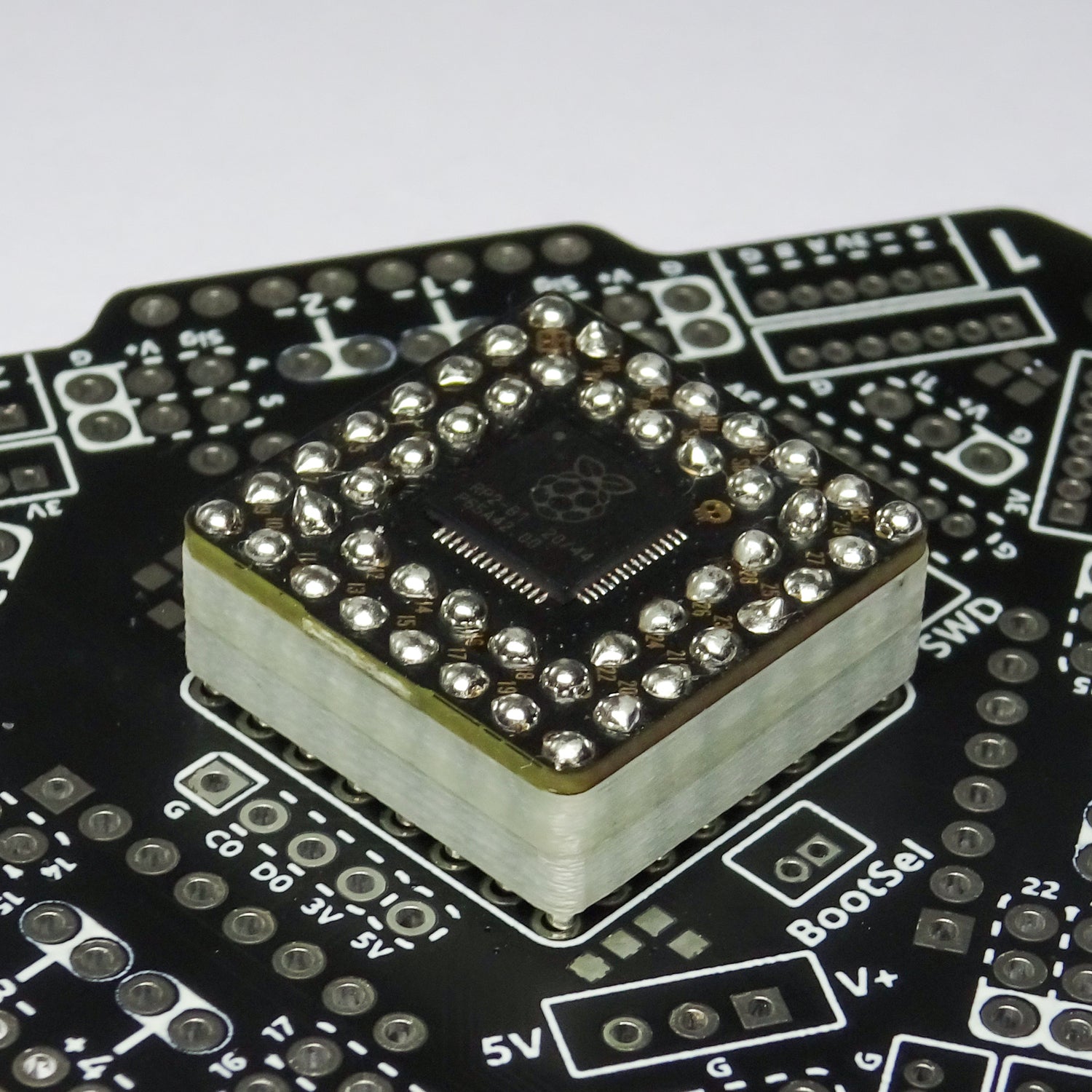 Header Pins and Sockets for PGA2040 - Pin Array