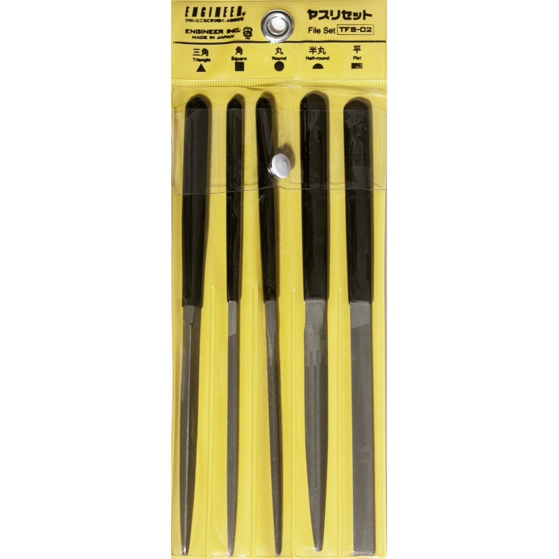 Engineer® Mini File Set (5pc)