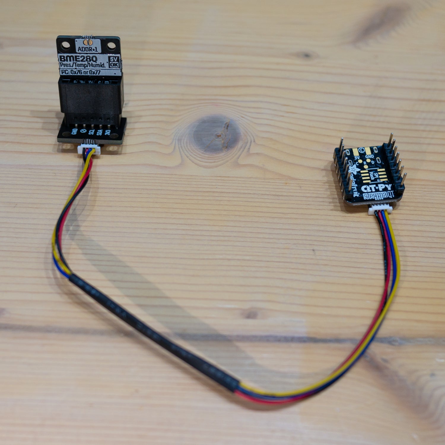 STEMMA QT / Qwiic to Breakout Garden Adapter