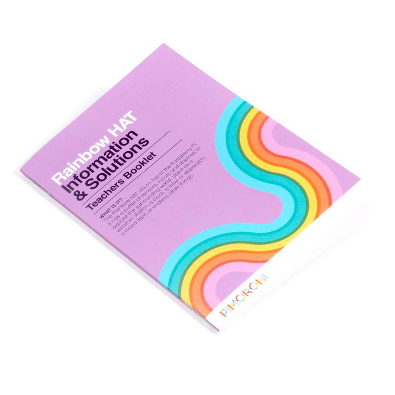 Rainbow HAT Learning Cards