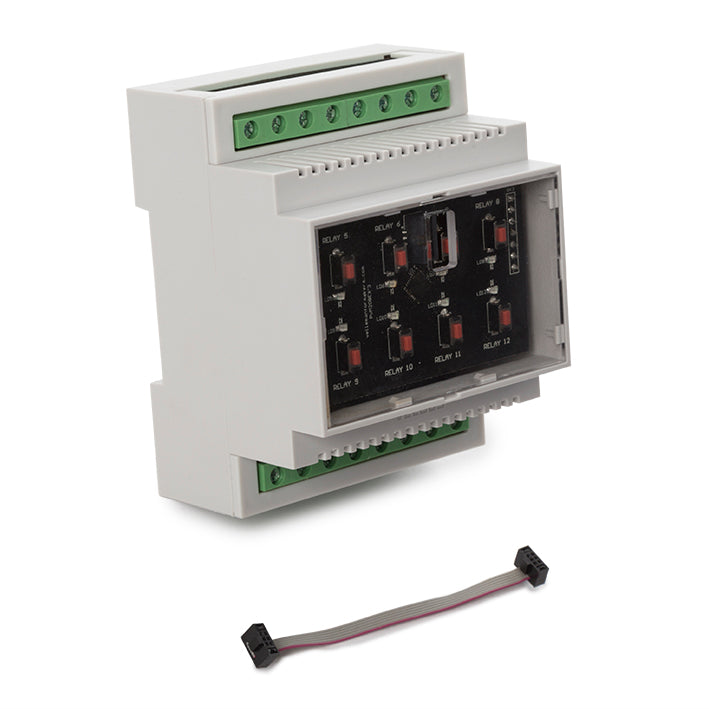 DIN-rail extension relay card