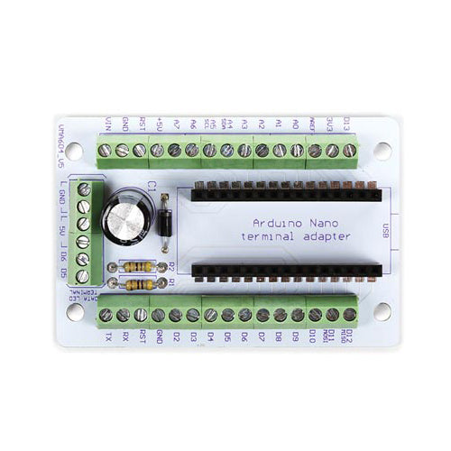 ARDUINO® Nano terminal adapter